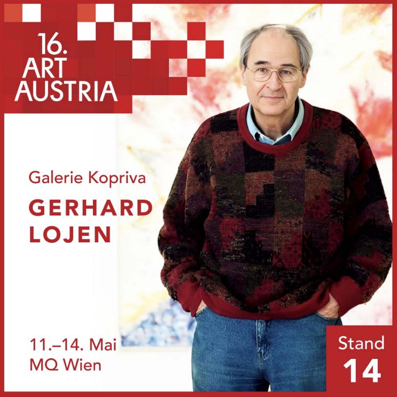 2023: Kunstmesse Art Austria im Wiener Museums Quartier - Gerhard Lojen